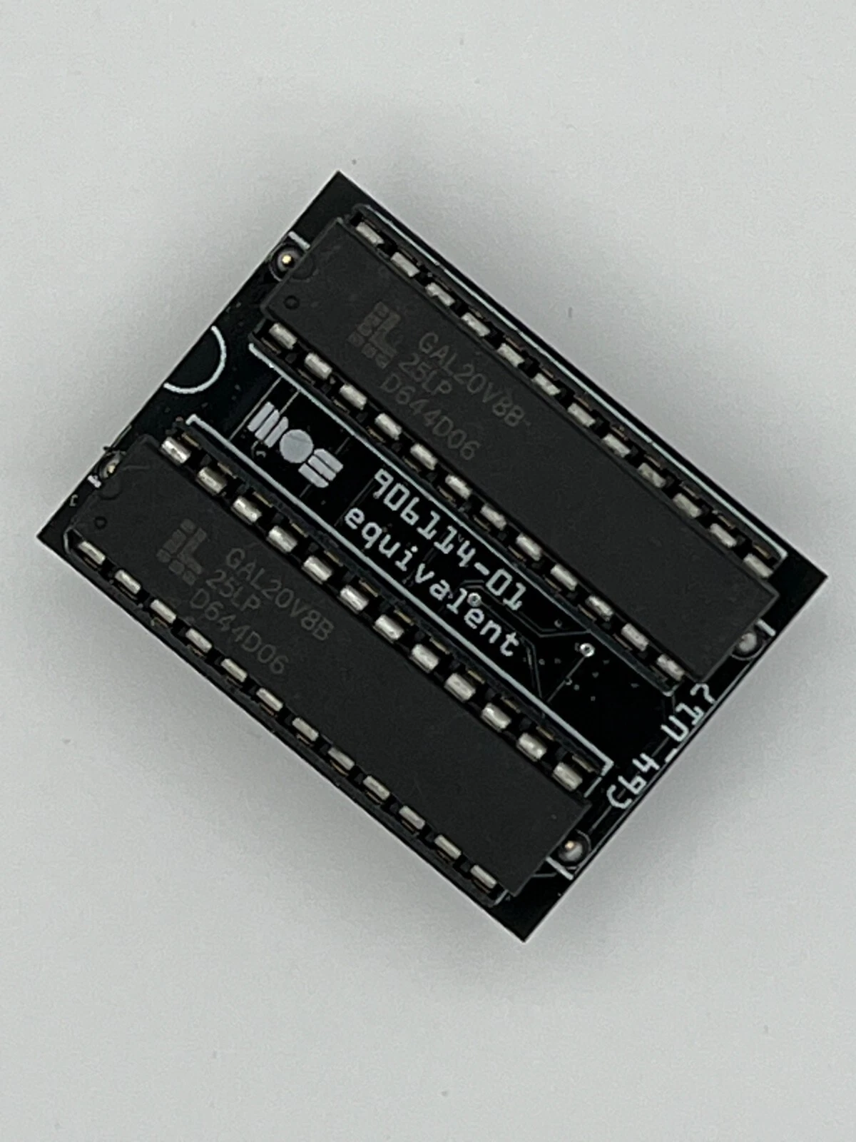 Commodore 64 PLA Gold Precision Pin Replacement Board (MOS 906114-01 ...